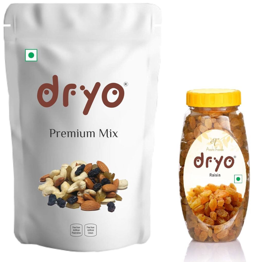Dryo Combo Mix 500g & Raisin 250g - Brado - Online B2B Market